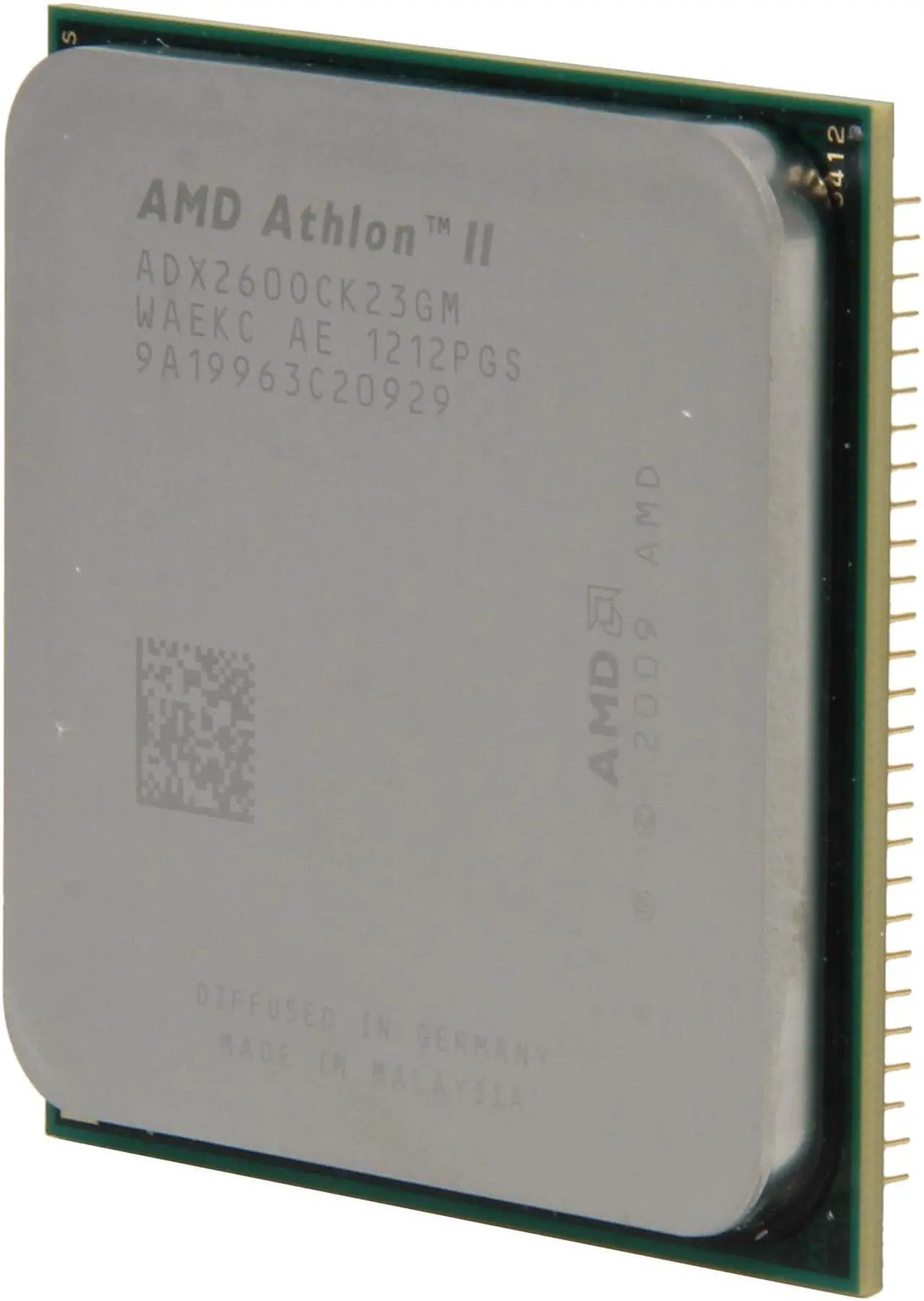 AMD Athlon II X2 260 - Athlon II X2 Regor Dual-Core 3.2 GHz Socket AM3 65W Desktop Processor ...