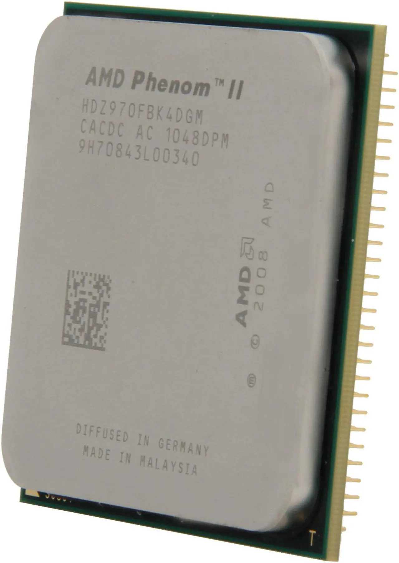 AMD Phenom II X4 970 - Phenom II X4 Deneb Quad-Core 3.5 GHz Socket AM3 ...