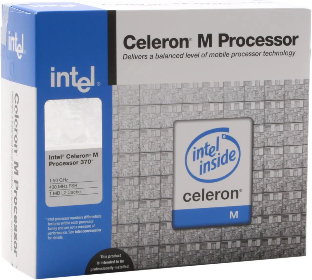 Intel Celeron M 370 - Celeron M Dothan Single-Core 1.5 GHz Socket 479 ...
