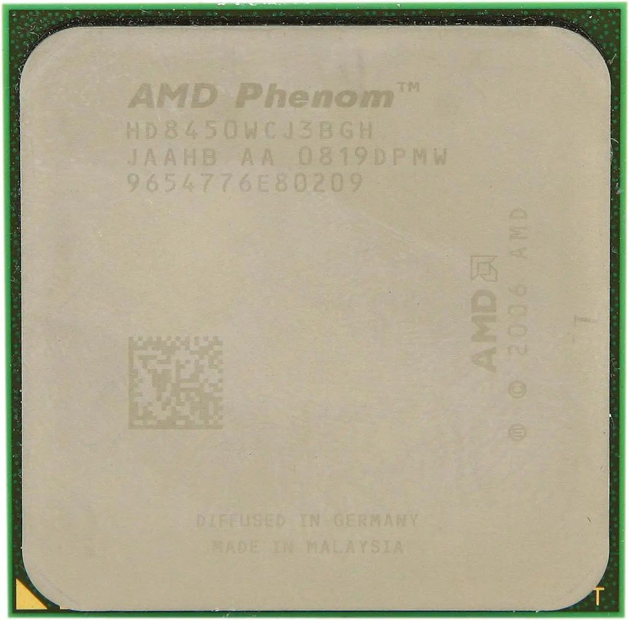 Refurbished: AMD Phenom 8450 - Phenom X3 Toliman Triple-Core 2.1 GHz ...
