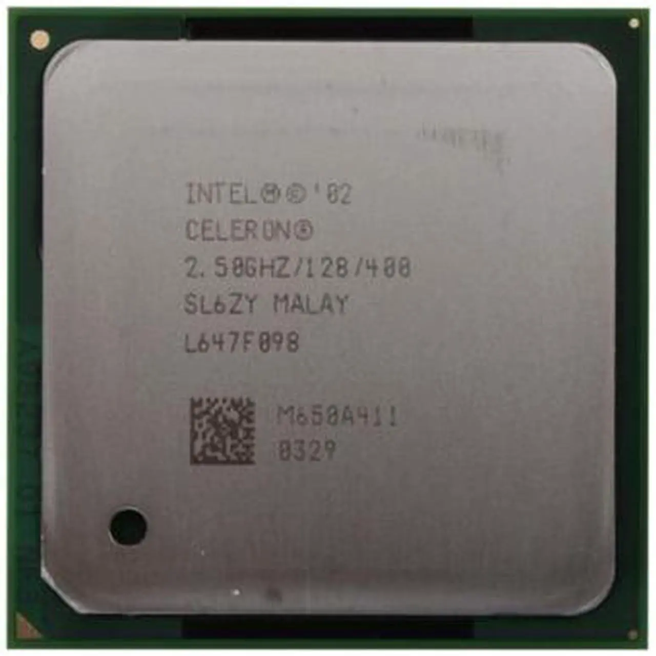 Intel Celeron 2.5 - Celeron Northwood Single-Core 2.5 GHz Socket 478 61W Processor ...