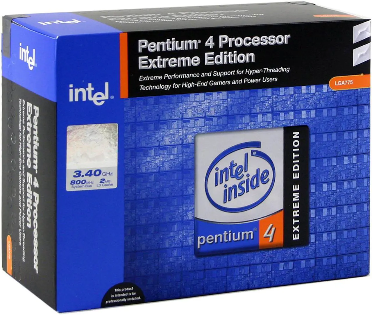Intel Pentium 4 Extreme Edition 3.4 - Pentium 4 Gallatin 3.4 GHz LGA ...