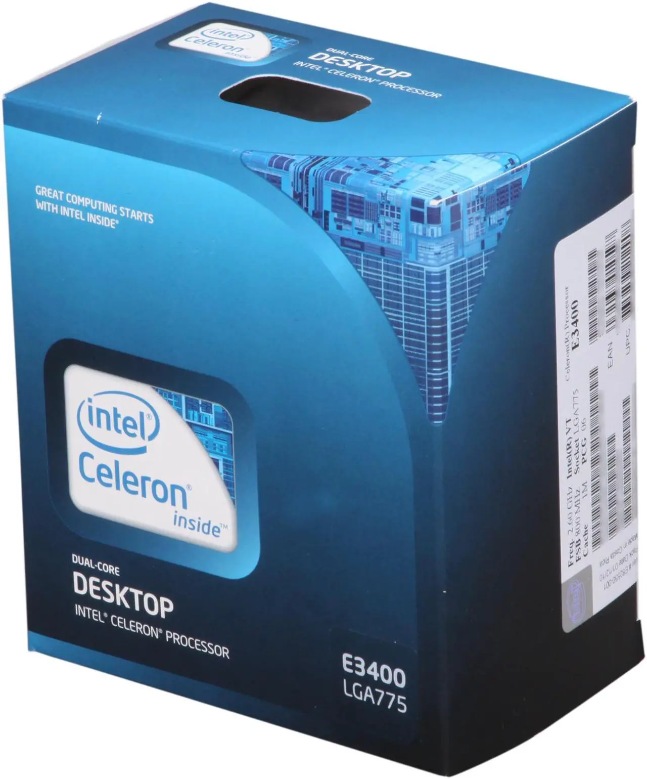 Open Box: Intel Celeron E3400 - Celeron Dual-Core Wolfdale Dual-Core 2. ...