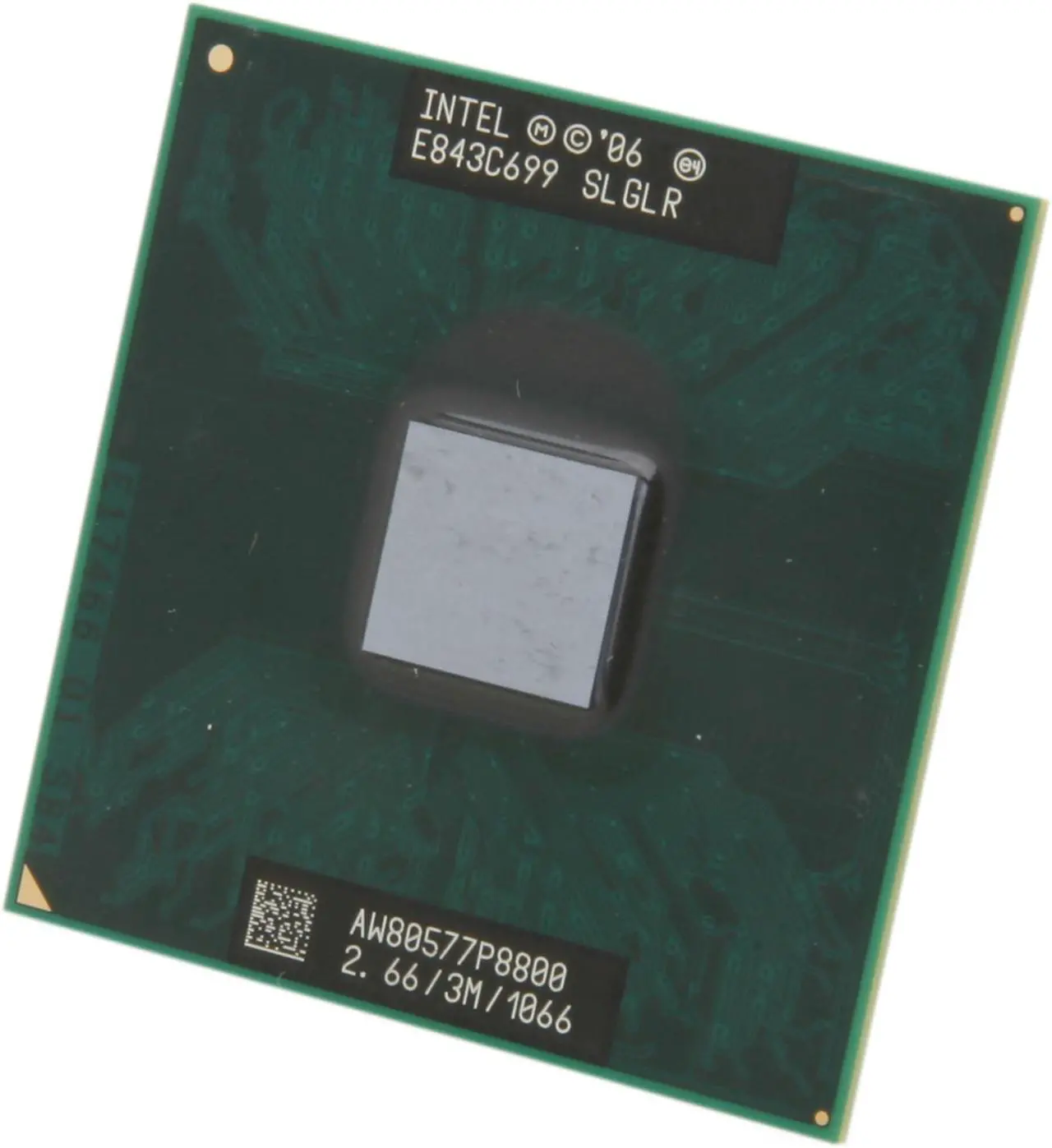 Refurbished: Intel Core 2 Duo P8800 2.66 GHz Socket P 25W P8800 (SLGLR) Mobile Processor ...