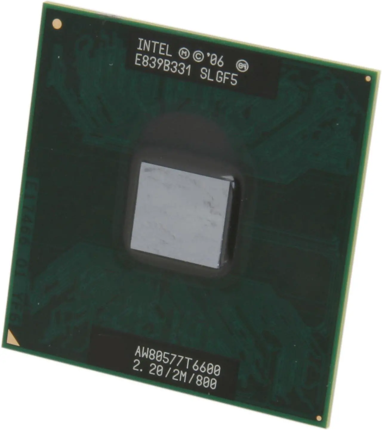 Refurbished: Intel Core 2 Duo T6600 2.2 GHz Socket P 35W T6600 (SLGF5 ...