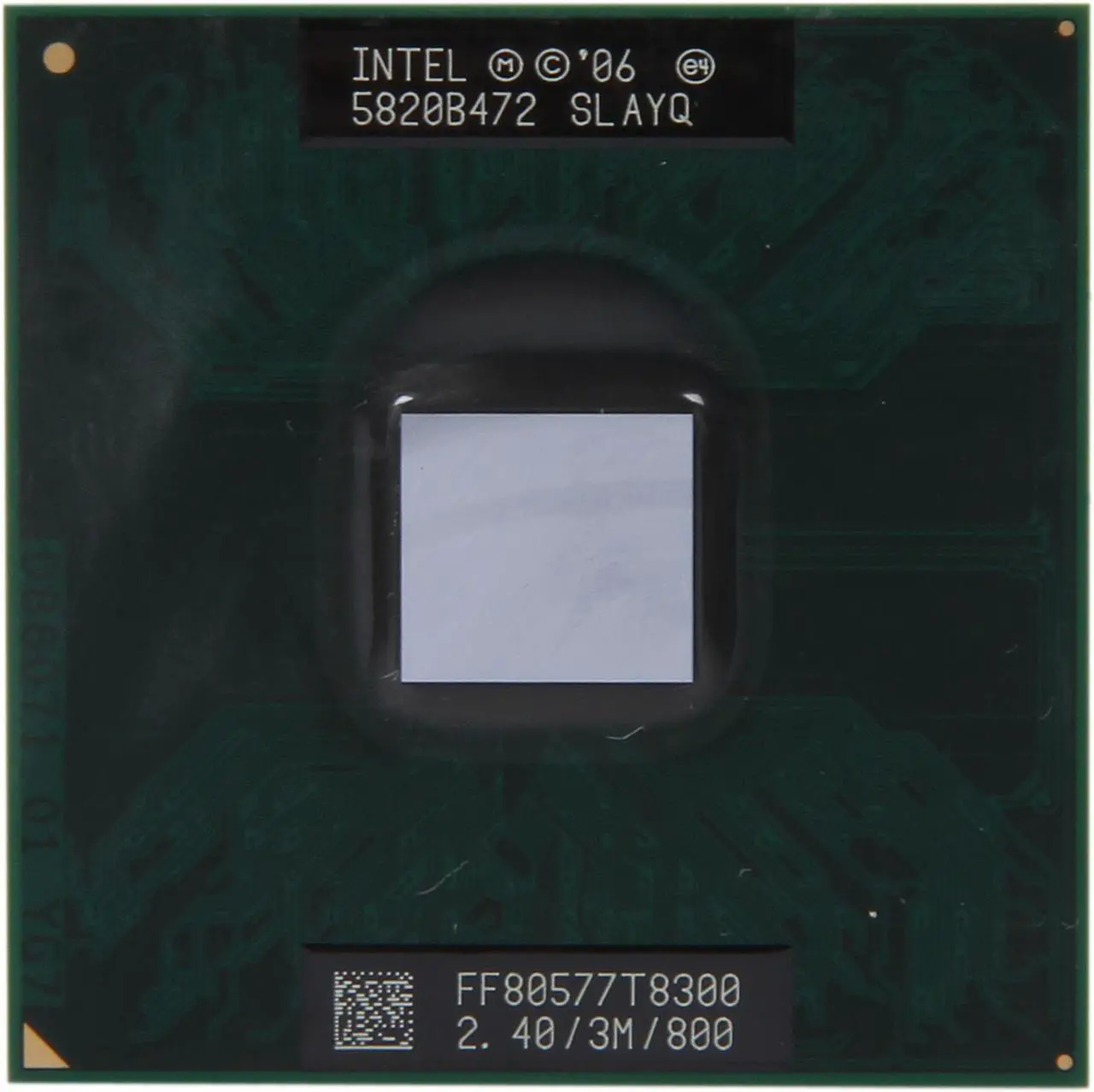 Refurbished: Intel Core 2 Duo P8600 2.4 GHz Socket P 25W P8600 Mobile ...