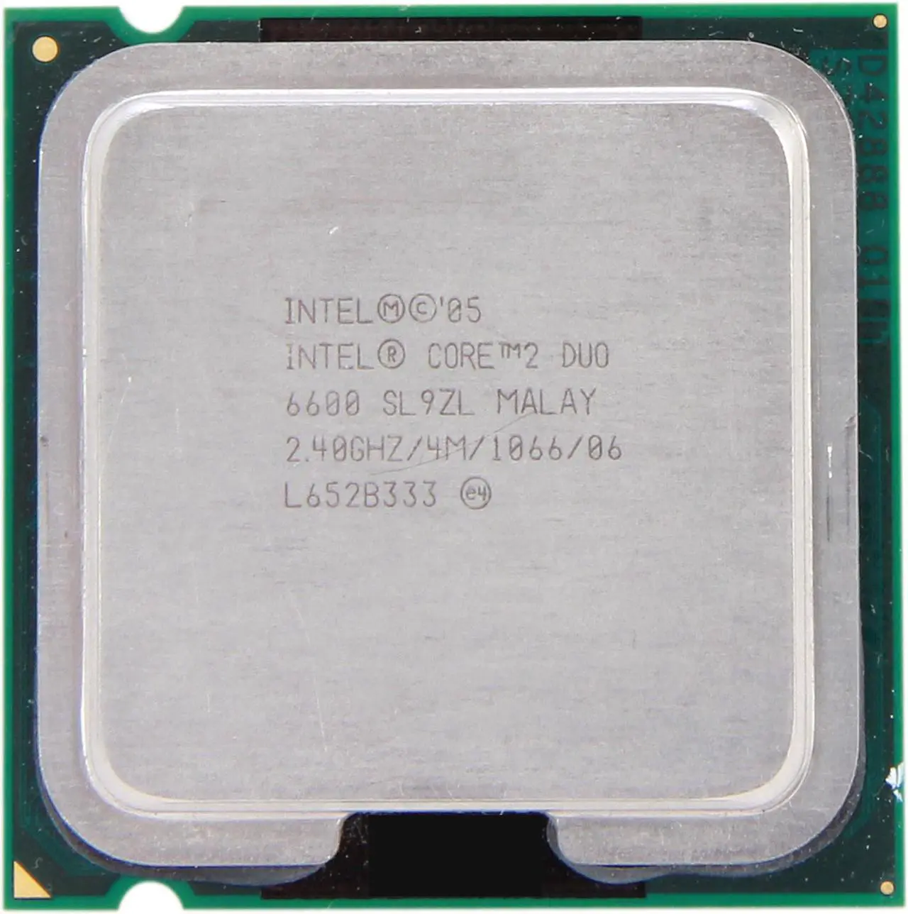 Refurbished: Intel Core 2 Duo E6600 - Core 2 Duo Conroe Dual-Core 2.4 GHz LGA 775 65W Desktop ...