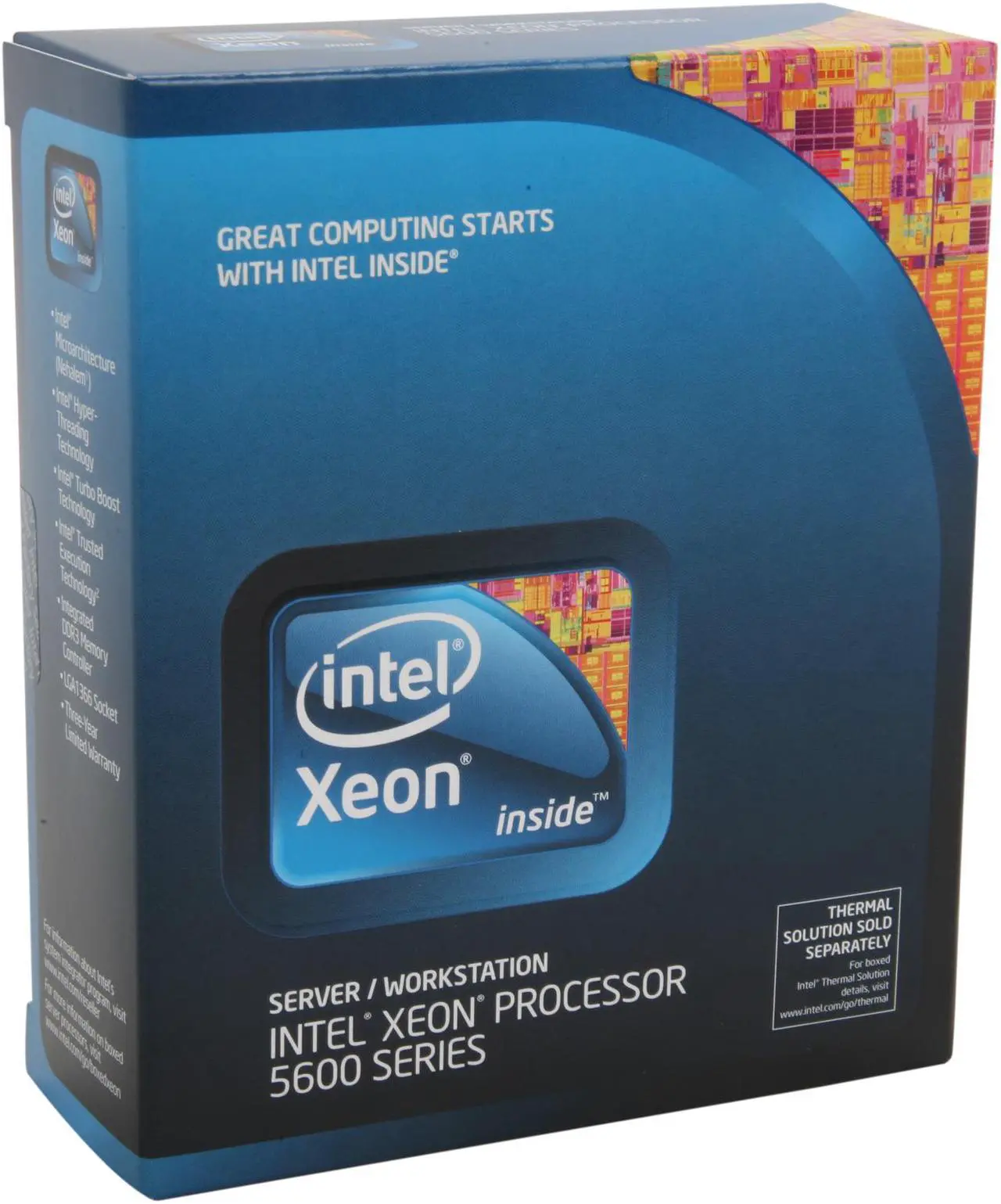 Intel Xeon E5645 2.4 GHz LGA 1366 80W BX80614E5645 Server Processor ...