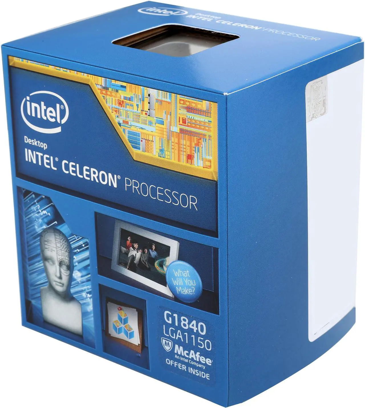 Intel Celeron G1840 - Celeron Haswell Dual-Core 2.8 GHz LGA 1150 53W ...