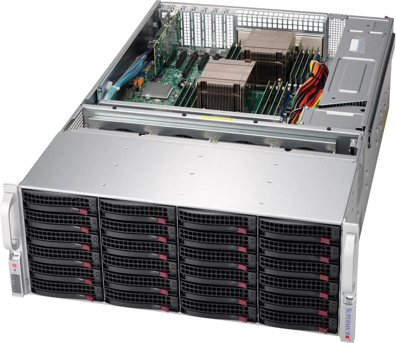 Supermicro System SSG-6048R-E1CR36L 4U Rackmount Server Barebone ...