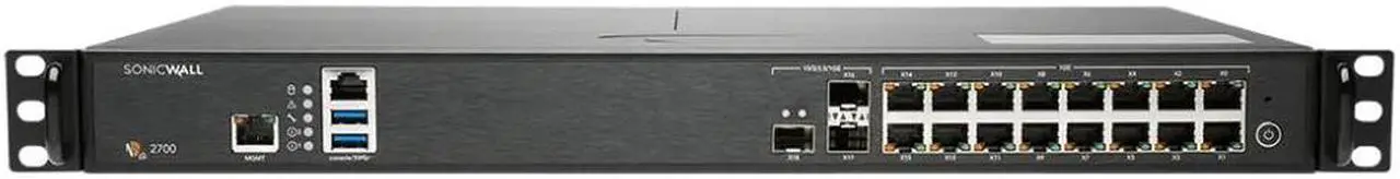 SonicWall NSA 2700, Network Security Appliance Only | 02-SSC-4324 ...