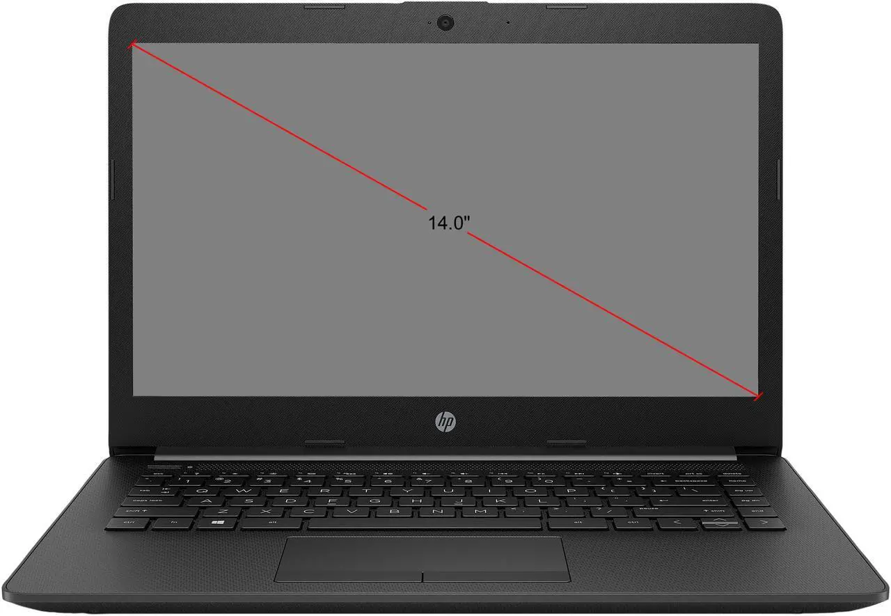 HP Laptop AMD A4-9125 4GB Memory 500GB HDD AMD Radeon R3 Series 14.0 ...