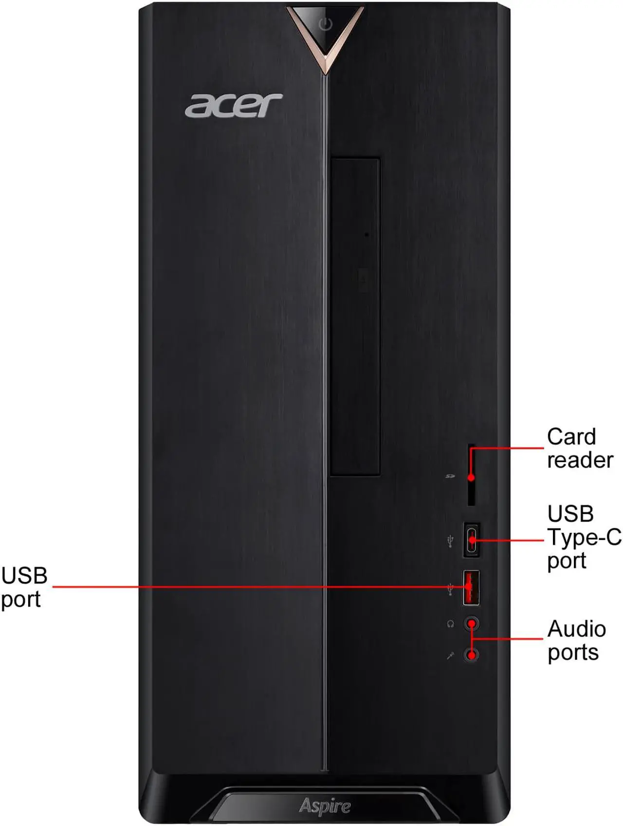 Acer Desktop Computer Aspire TC-885-ACCFLi5 Windows 10 Home - Newegg.com