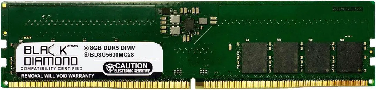 Black Diamond 8GB (1Rx8) DDR5 5600 Memory BD8G5600MC28 - Newegg.com