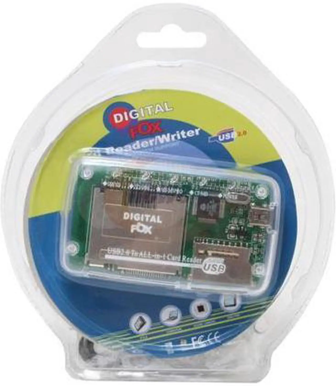 DIGITAL FOX DCR-MT ALL-in-1 USB 2.0 Card Reader - Newegg.com