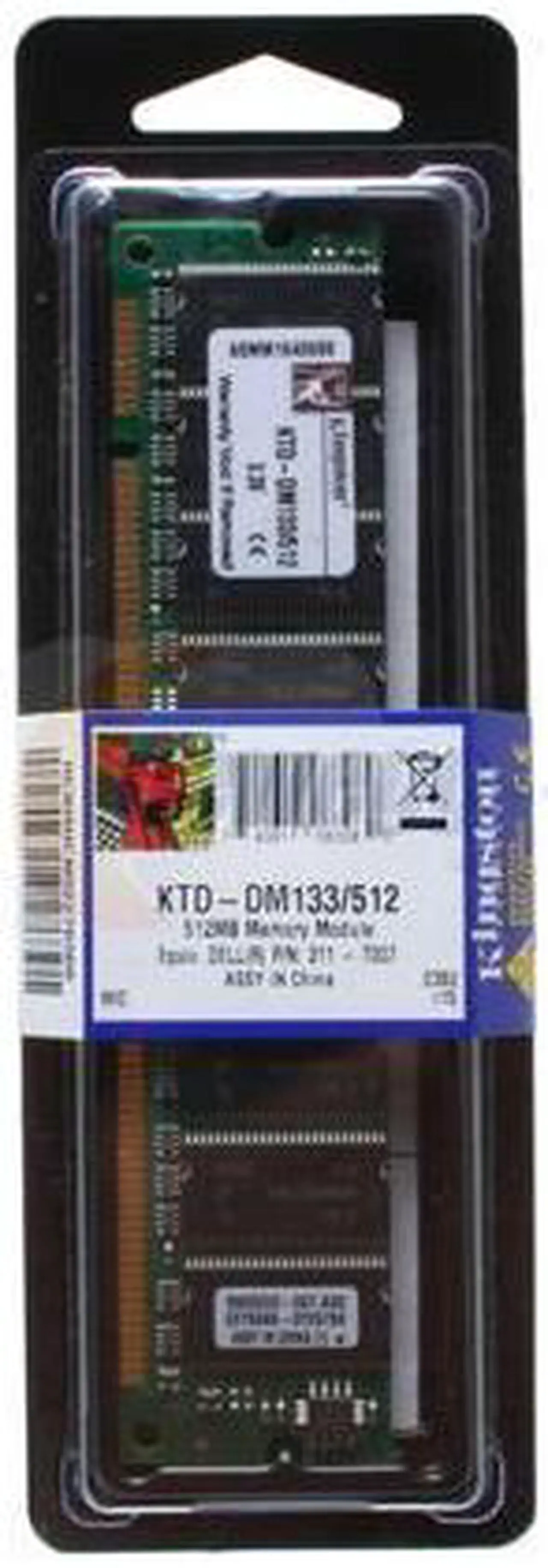 Kingston 512MB 168-Pin SDRAM System Specific Memory for Dell - Newegg.com