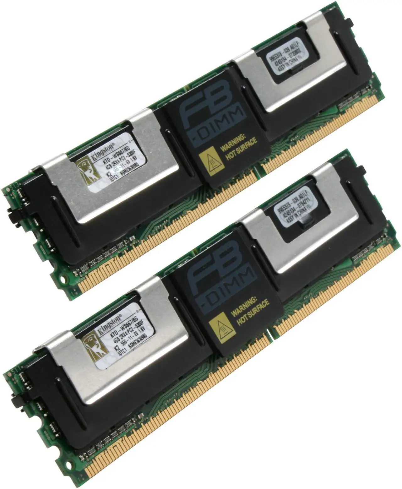 Kingston 8GB (2 x 4GB) Dual Channel Kit Server Memory - Newegg.com