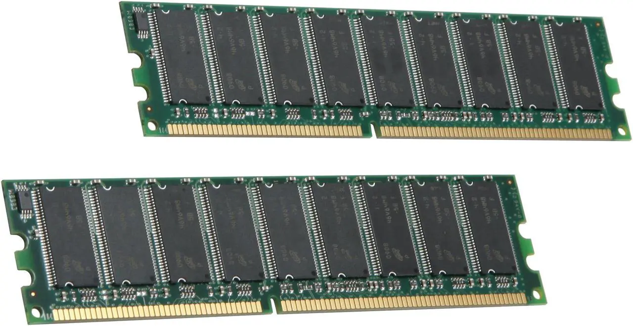 Kingston 2GB (2 x 1GB) 184-Pin DDR SDRAM Dual Channel Kit System Specific Memory - Newegg.com