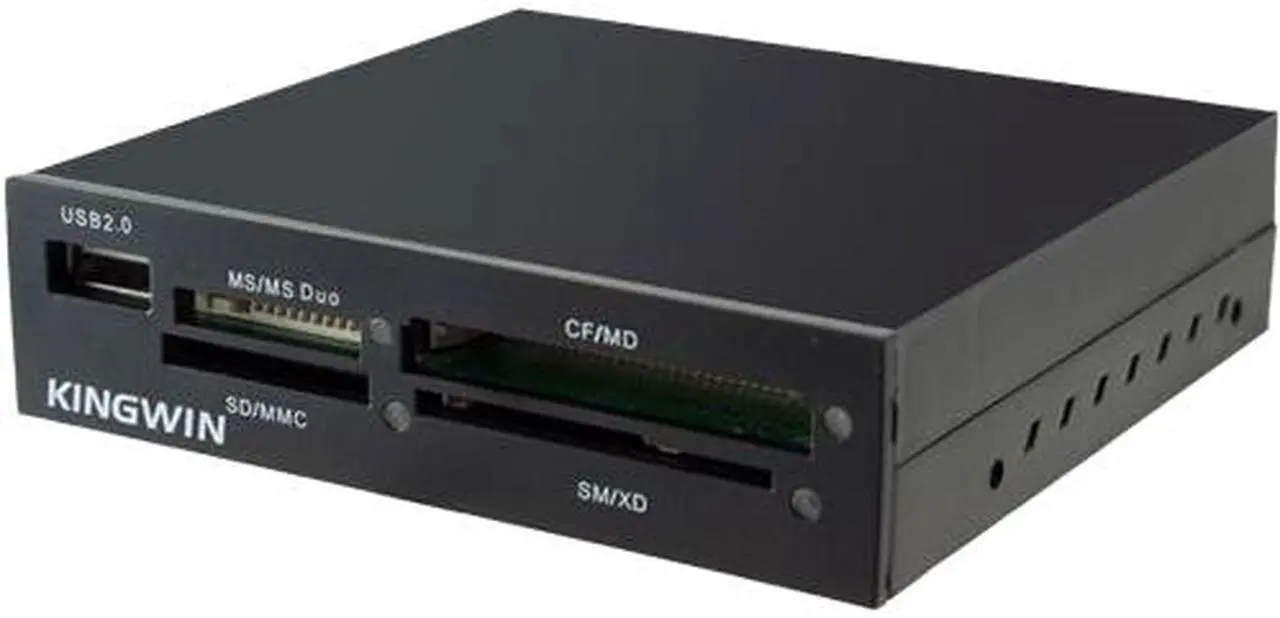 Kingwin KWCR-901 All-in-One USB 2.0 Flash Card Reader/Writer - Newegg.com