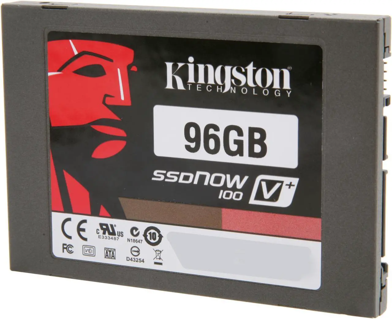Kingston SSDNow V+100 2.5" 96GB SATA II MLC Internal Solid State Drive (SSD) KR-S1296-3H ...