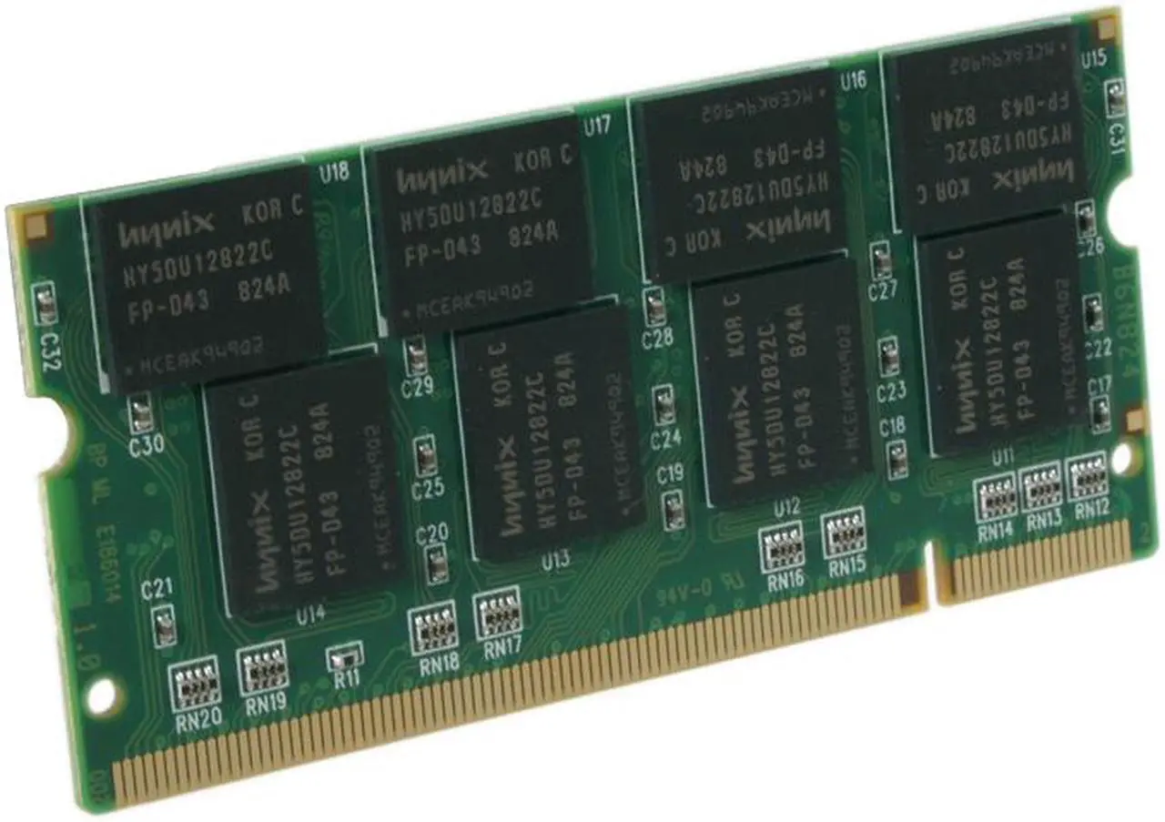 PQI 1GB 200-Pin DDR SO-DIMM DDR 400 (PC 3200) Laptop Memory Model ...