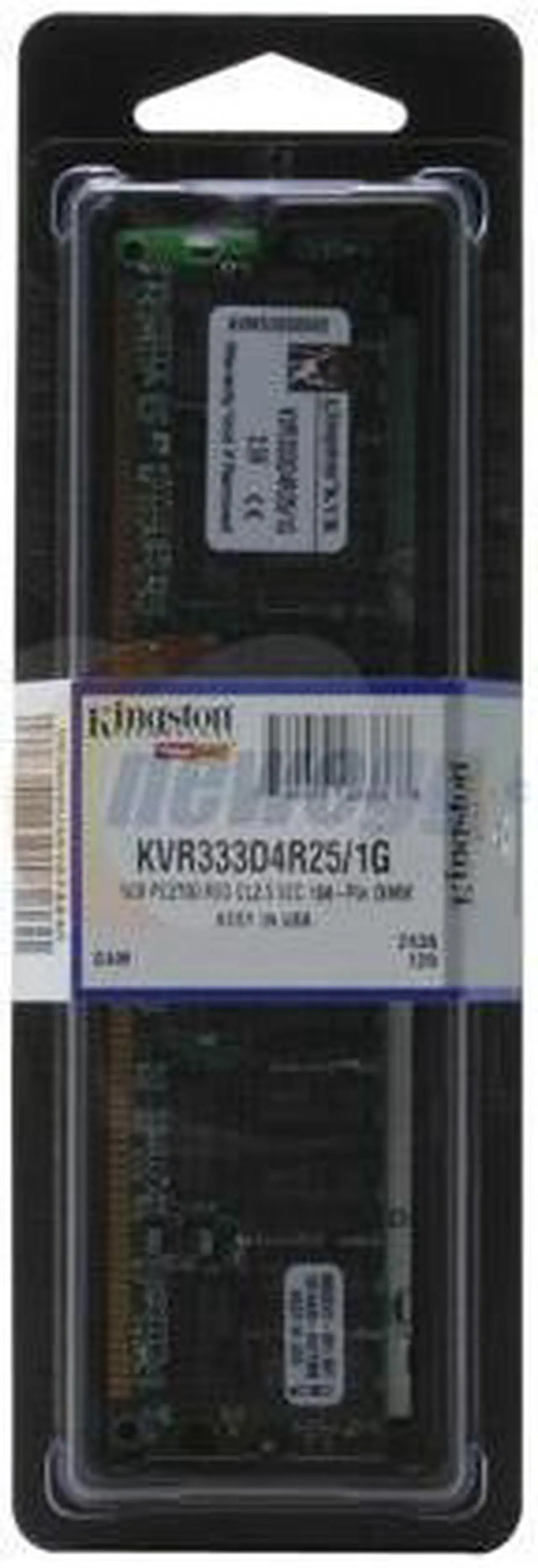 Kingston ValueRAM 1GB 184-Pin DDR SDRAM Server Memory - Newegg.com
