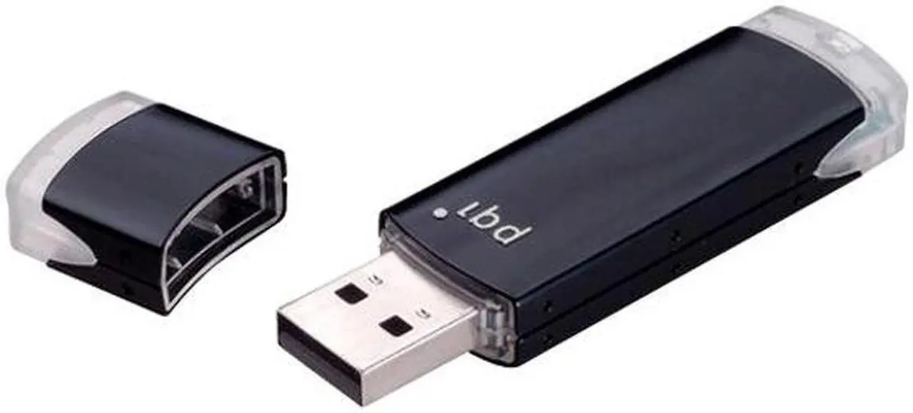 PQI U339 16GB USB 2.0 Flash Drive (Black) - Newegg.com