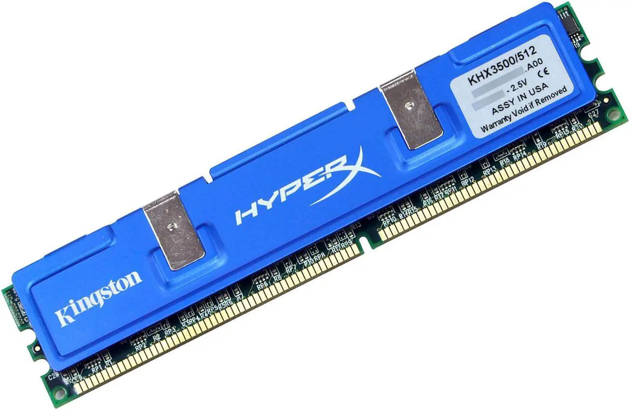 Open Box: HyperX 512MB DDR 433 (PC 3500) Desktop Memory Model KHX3500 ...