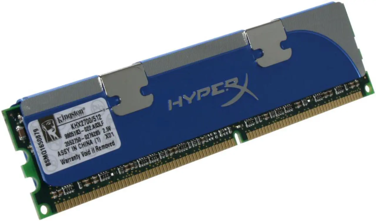 HyperX 512MB DDR 333 (PC 2700) Desktop Memory Model KHX2700/512 ...