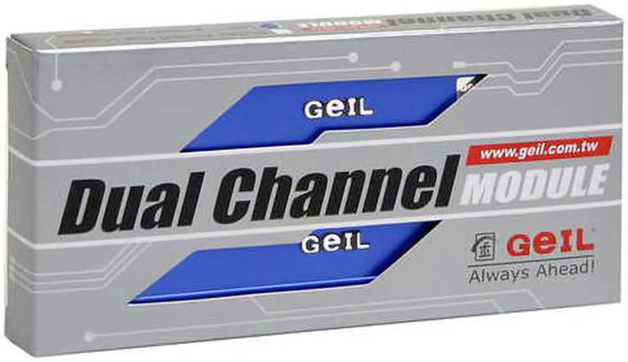 GeIL Value 1GB (2 x 512MB) DDR 400 (PC 3200) Dual Channel Kit System ...