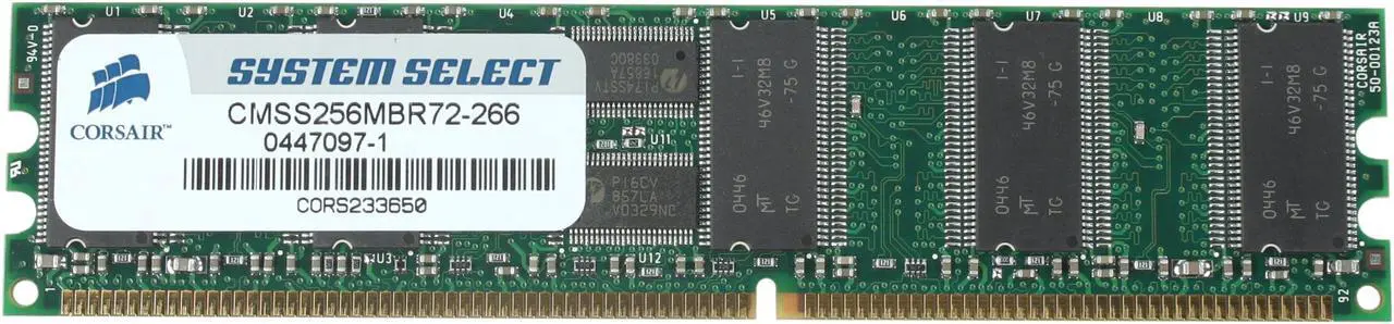CORSAIR 256MB 184-Pin DDR SDRAM System Specific Memory - Newegg.com