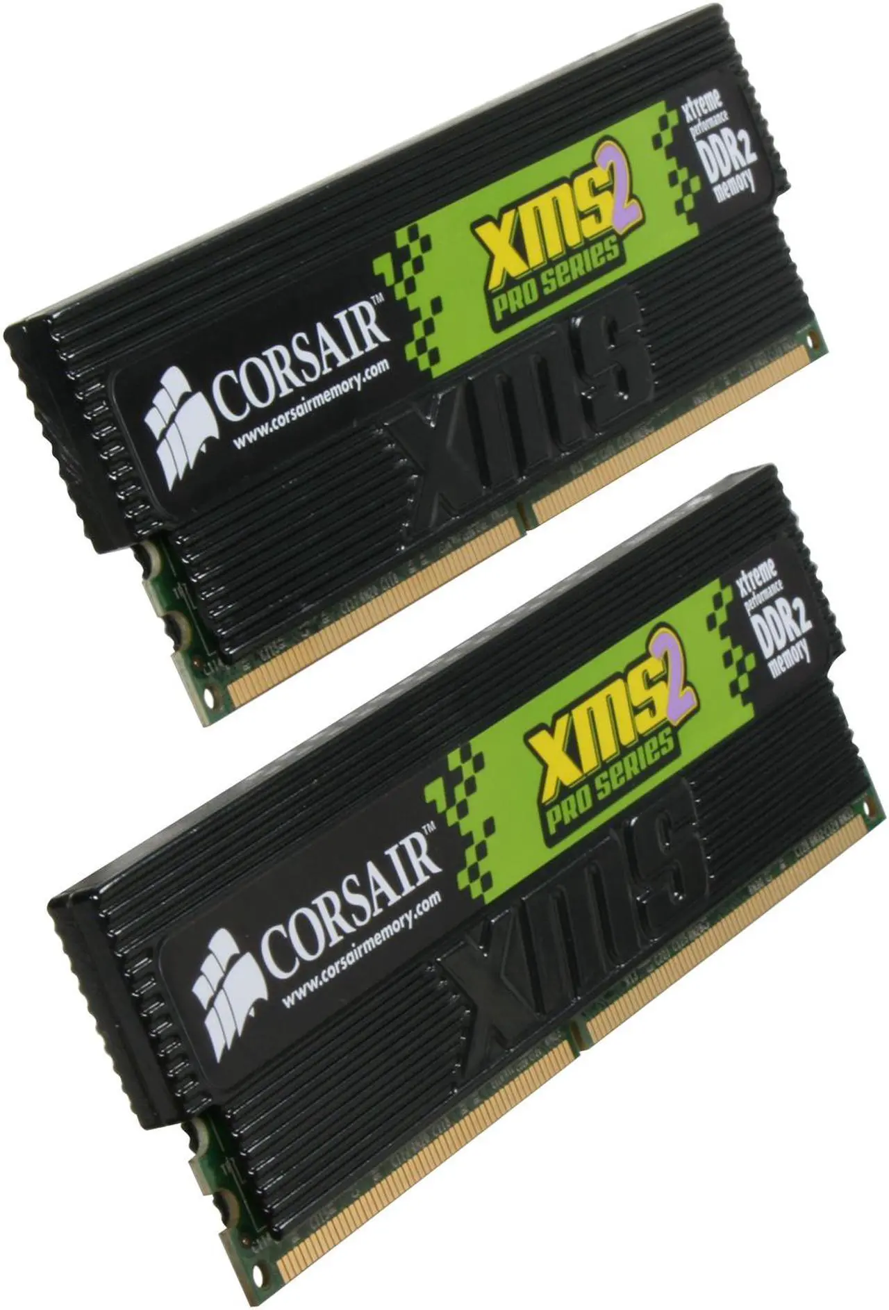 CORSAIR XMS2 Pro 4GB (2 x 2GB) DDR2 800 (PC2 6400) Dual Channel Kit ...