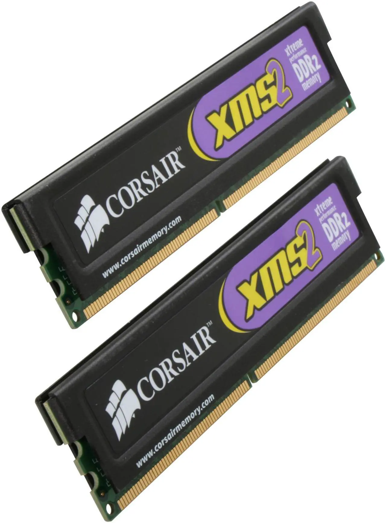 CORSAIR XMS2 4GB (2 x 2GB) DDR2 1066 (PC2 8500) Dual Channel Kit ...