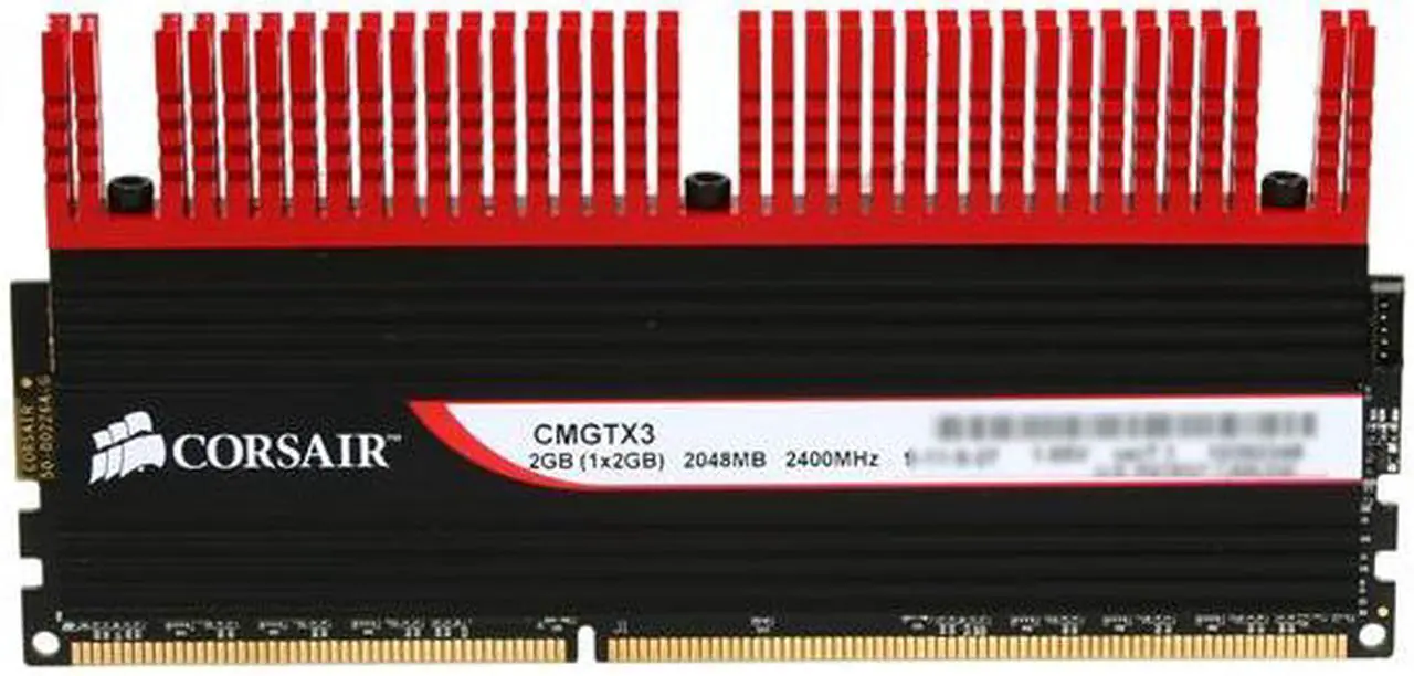 CORSAIR DOMINATOR GTX 2GB DDR3 2400 (PC3 19200) Desktop Memory Model ...