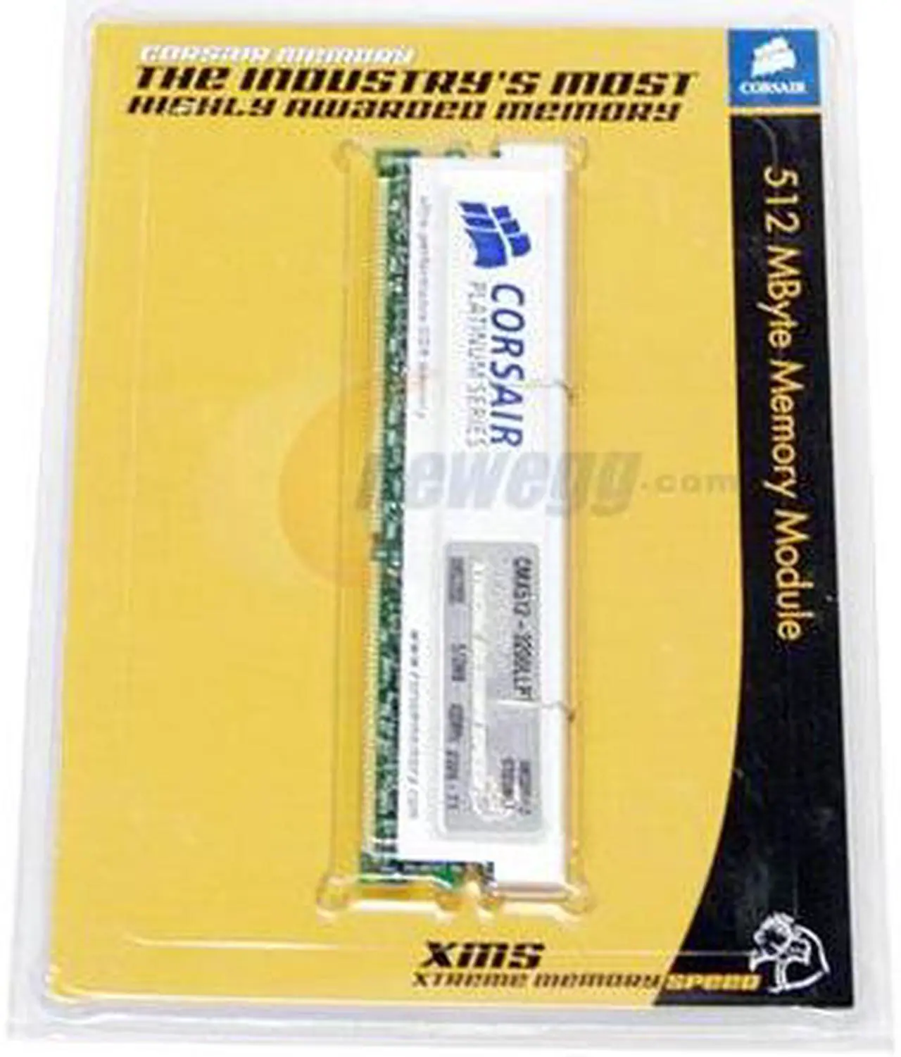 Open Box: CORSAIR XMS 512MB DDR 400 (PC 3200) Desktop Memory Model ...