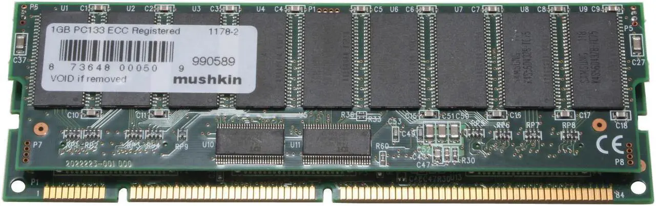 Mushkin Enhanced PC133 1GB ECC Registered PC 133 Server Memory Model ...