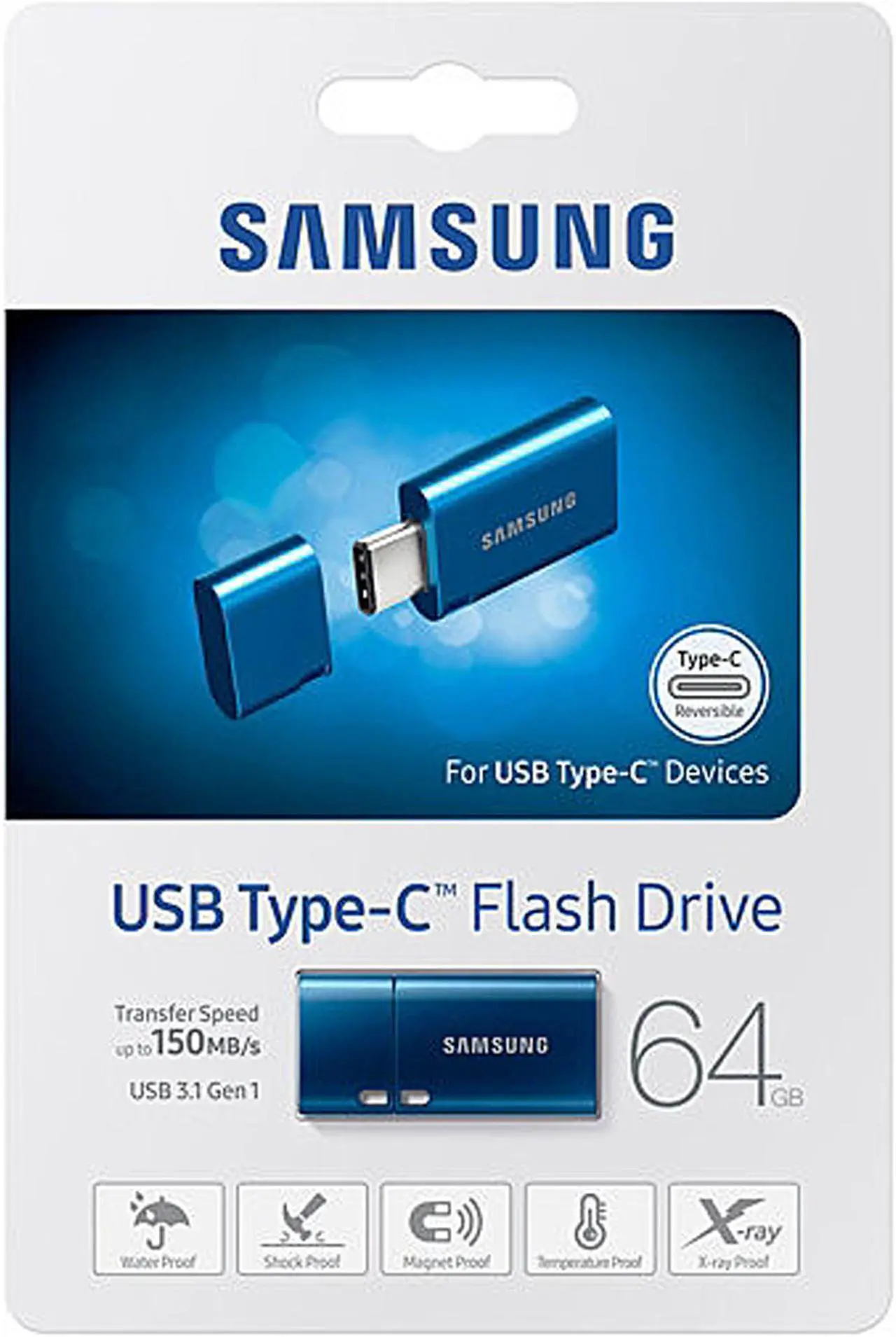 Samsung 64GB USB 3.1 Type-C Flash Drive, Speed Up to 150MB/s (MUF-64DA1 ...