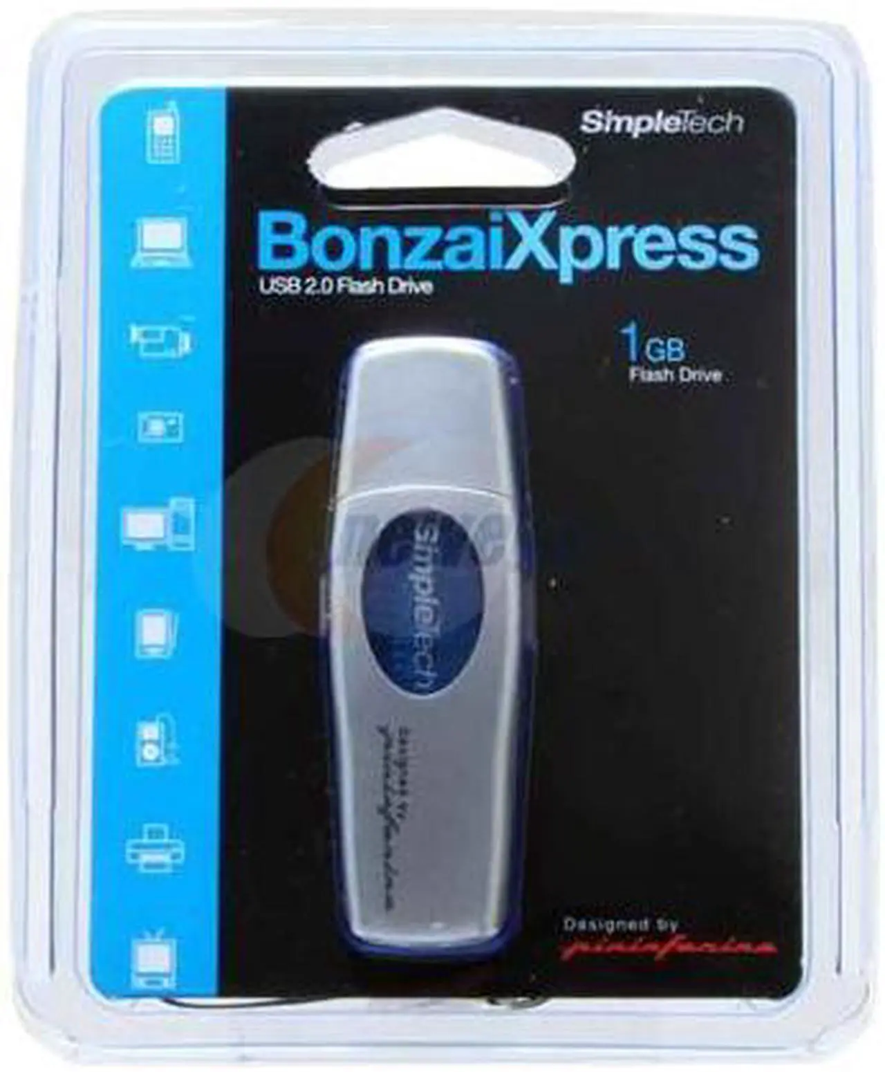 SimpleTech BonzaiXpress 1GB Flash Drive (USB2.0 Portable) - Newegg.com