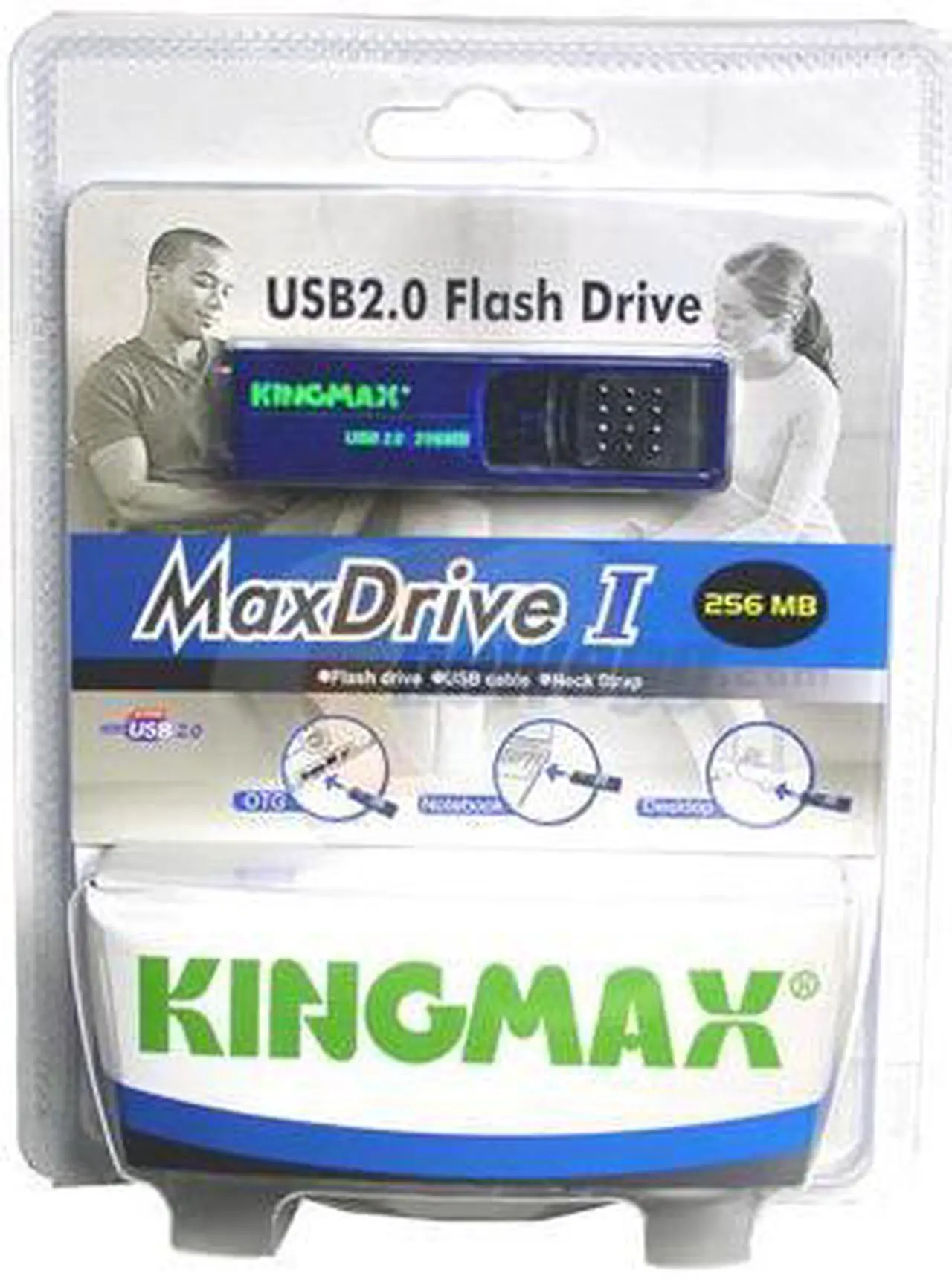 KINGMAX MaxDrive I 256MB Flash Drive (USB2.0 Portable) - Newegg.com