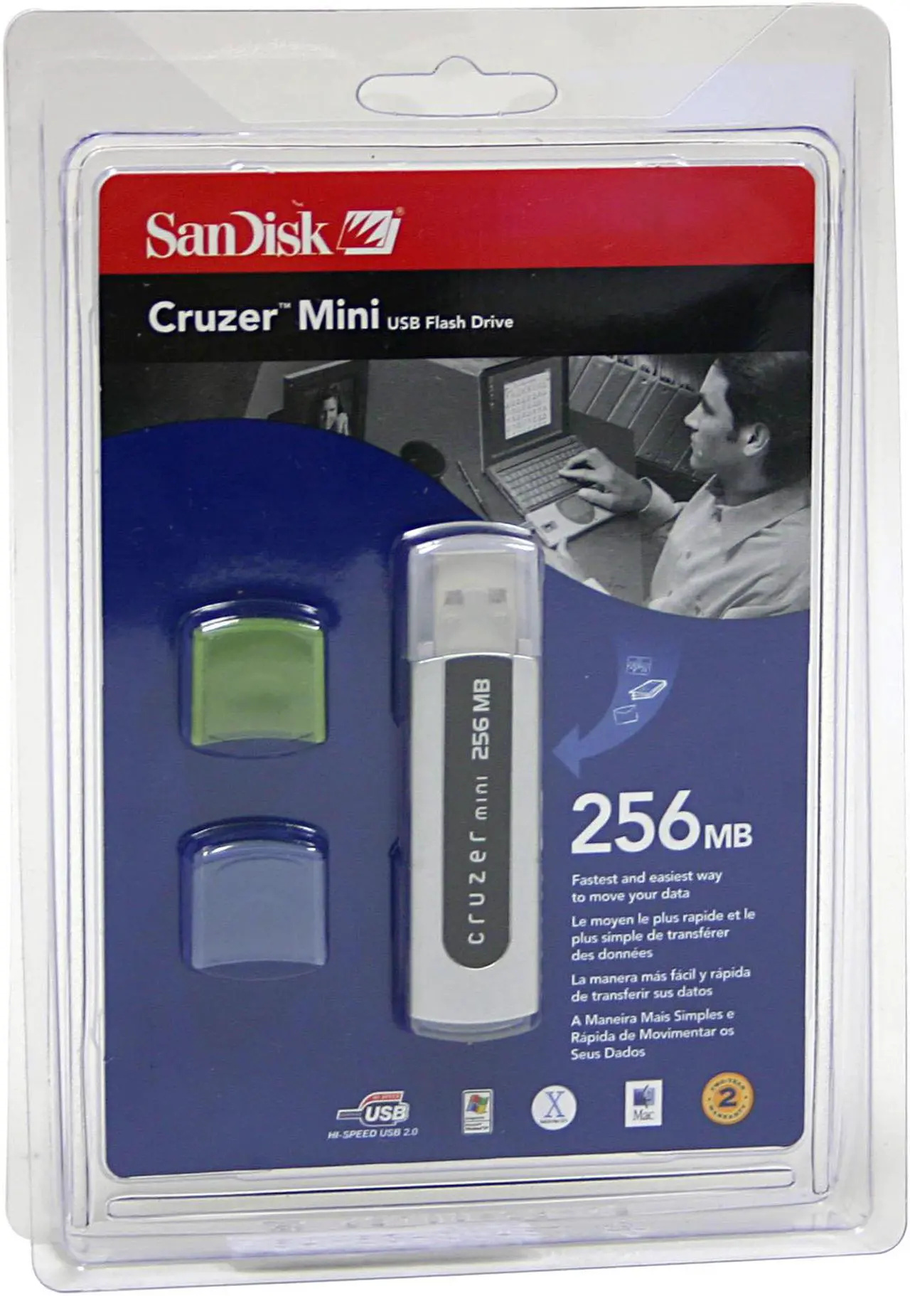 SanDisk Cruzer™ Mini 256MB Flash Drive (USB2.0 Portable) - Newegg.com