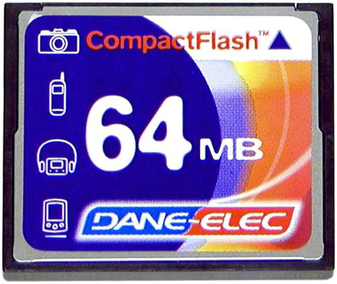 DANE-ELEC 64MB Compact Flash (CF) Flash Media Model DA-CF-64 - Newegg.com