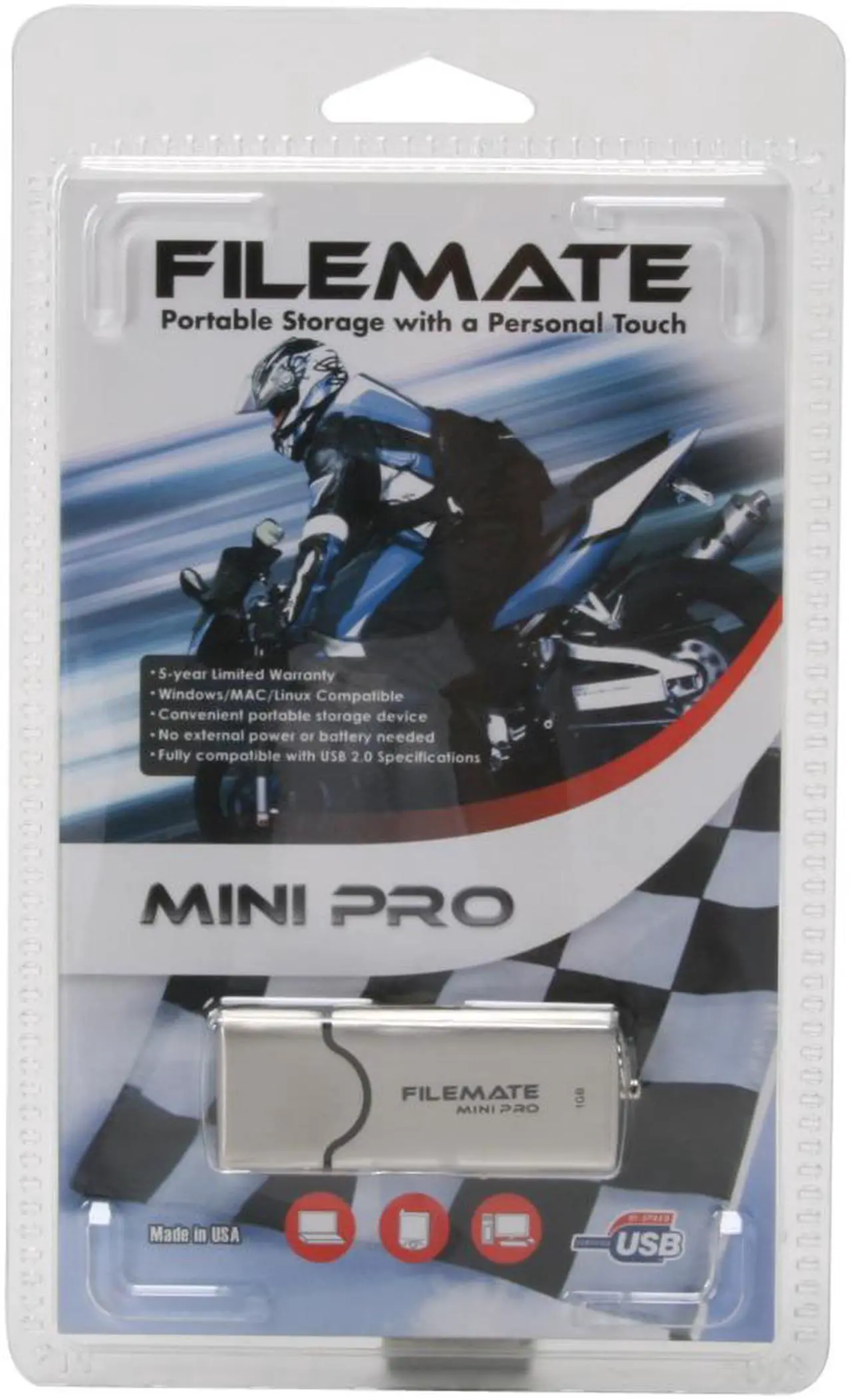 Wintec FileMate MiniPro 1GB Flash Drive (USB2.0 Portable) - Newegg.com