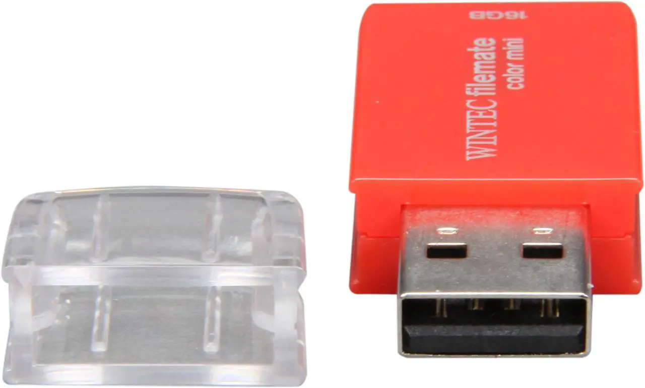 Wintec FileMate Color Mini 16GB USB 2.0 Flash Drive (Red) - Newegg.ca