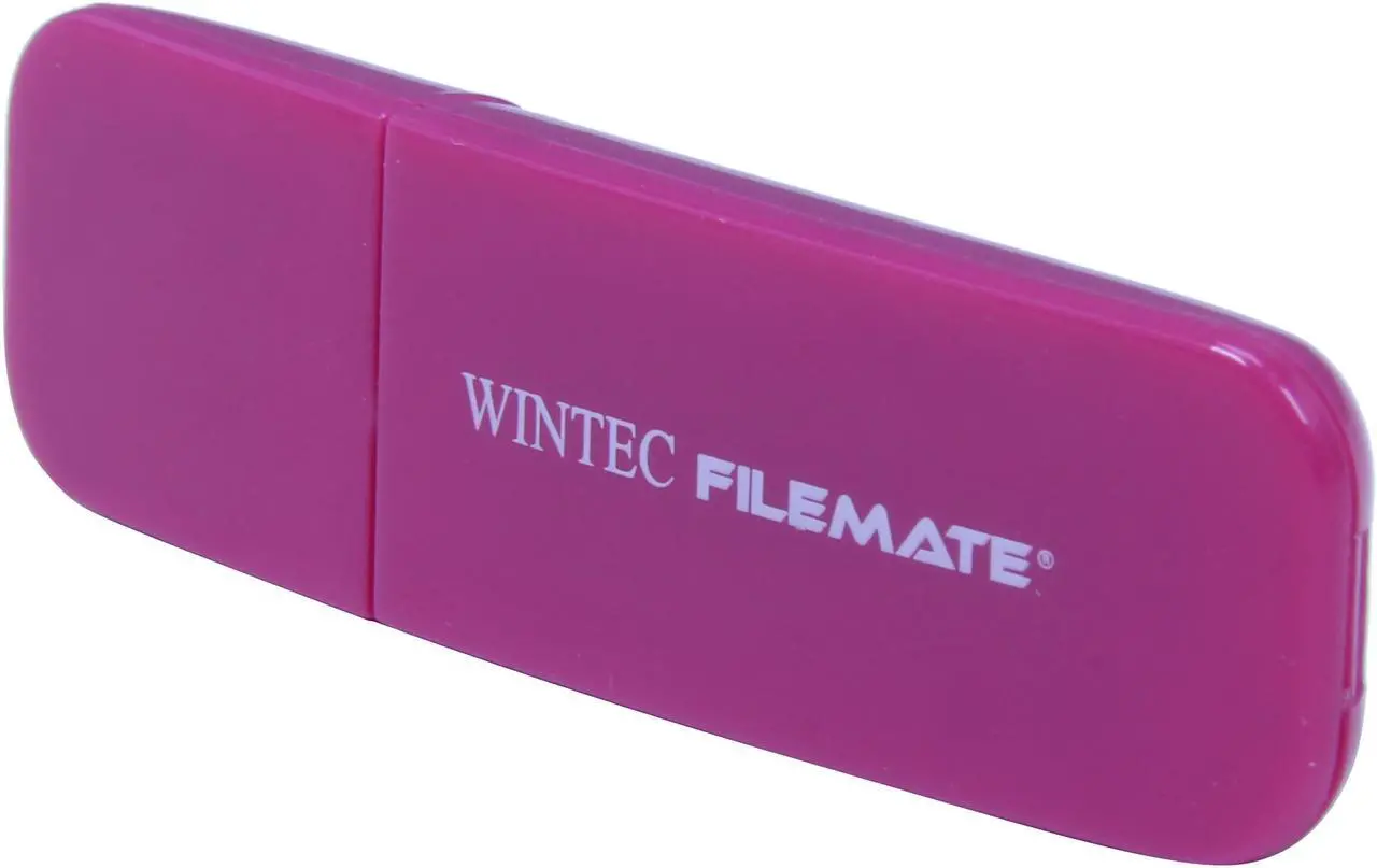 Wintec FileMate Contour 4GB USB 2.0 Flash Drive (Magenta) - Newegg.com