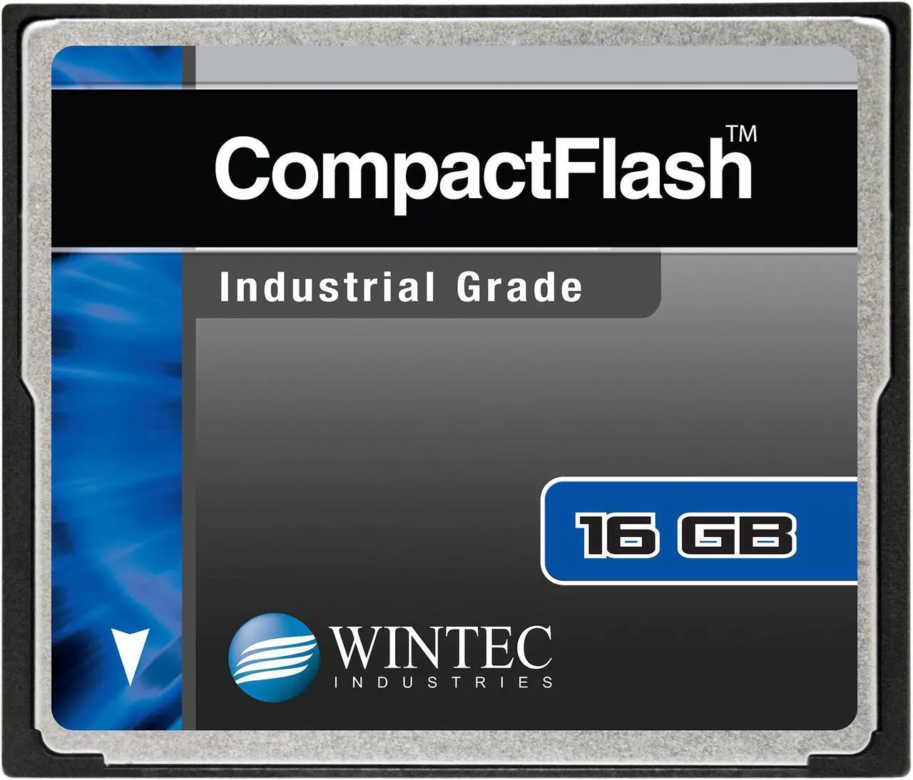 Wintec 16GB Compact Flash (CF) Card Industrial Grade SLC Nand Black ...