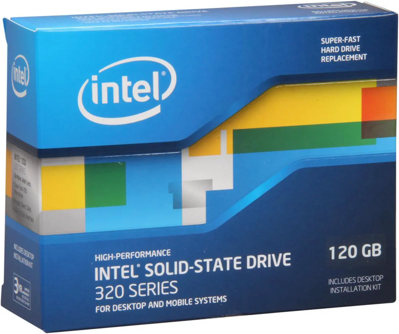 Intel 320 Series 2.5" 120GB SATA II MLC Internal Solid State Drive (SSD ...