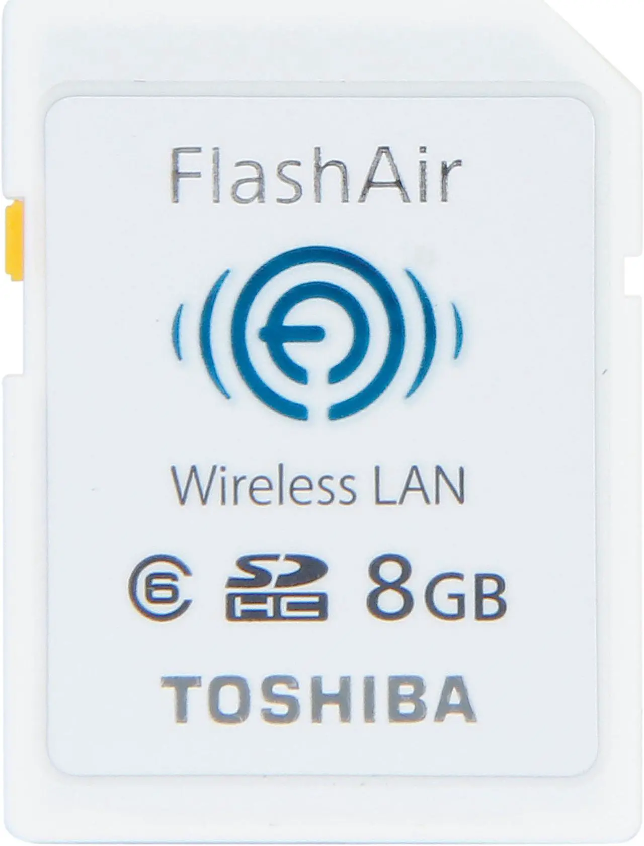 Toshiba FlashAir 8GB Wireless Flash Memory SD Card Model PFW008U-1ABW ...