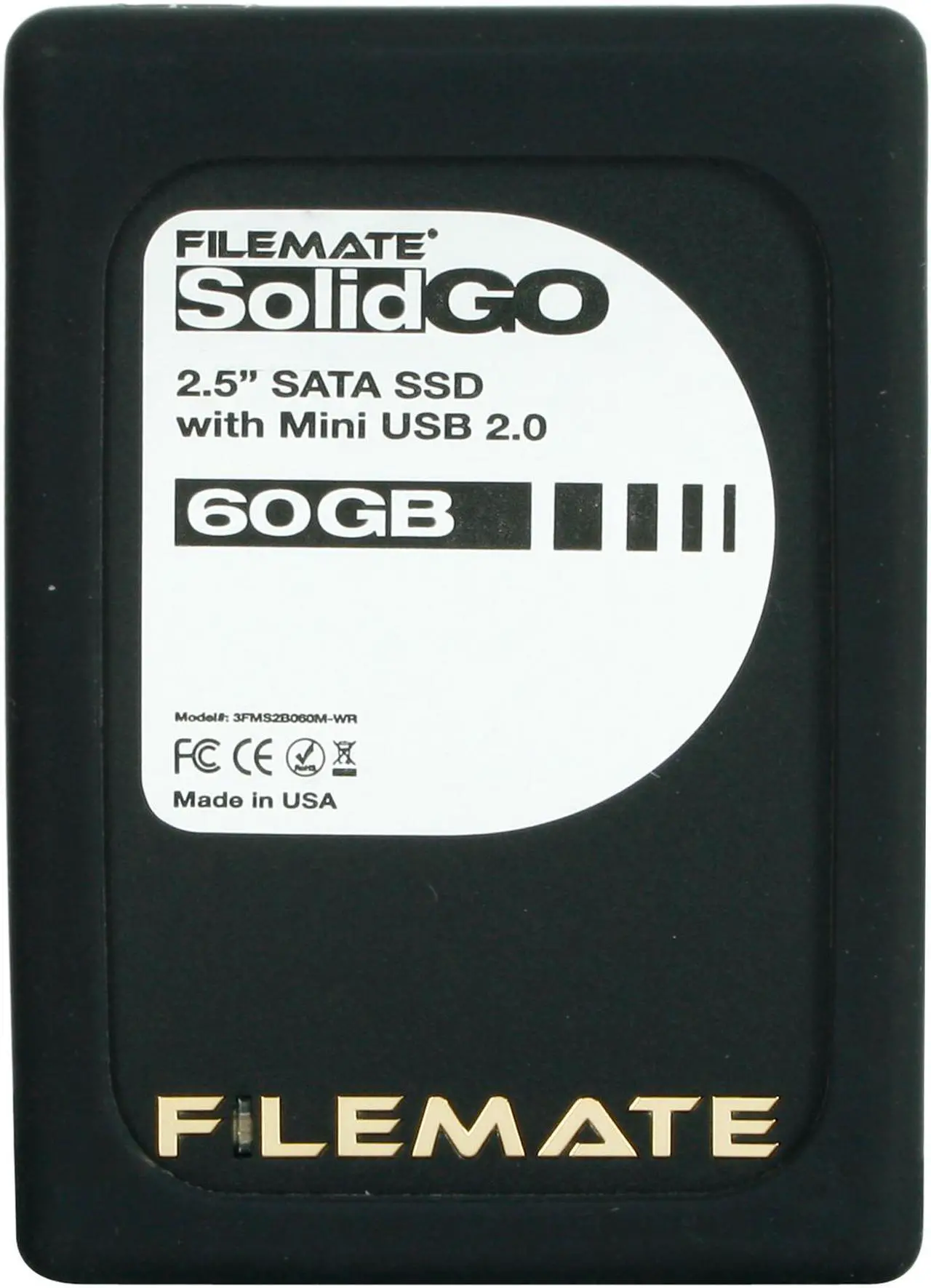Wintec FileMate SolidGO 2.5" 60GB SATA II & Mini USB 2.0 MLC Internal ...