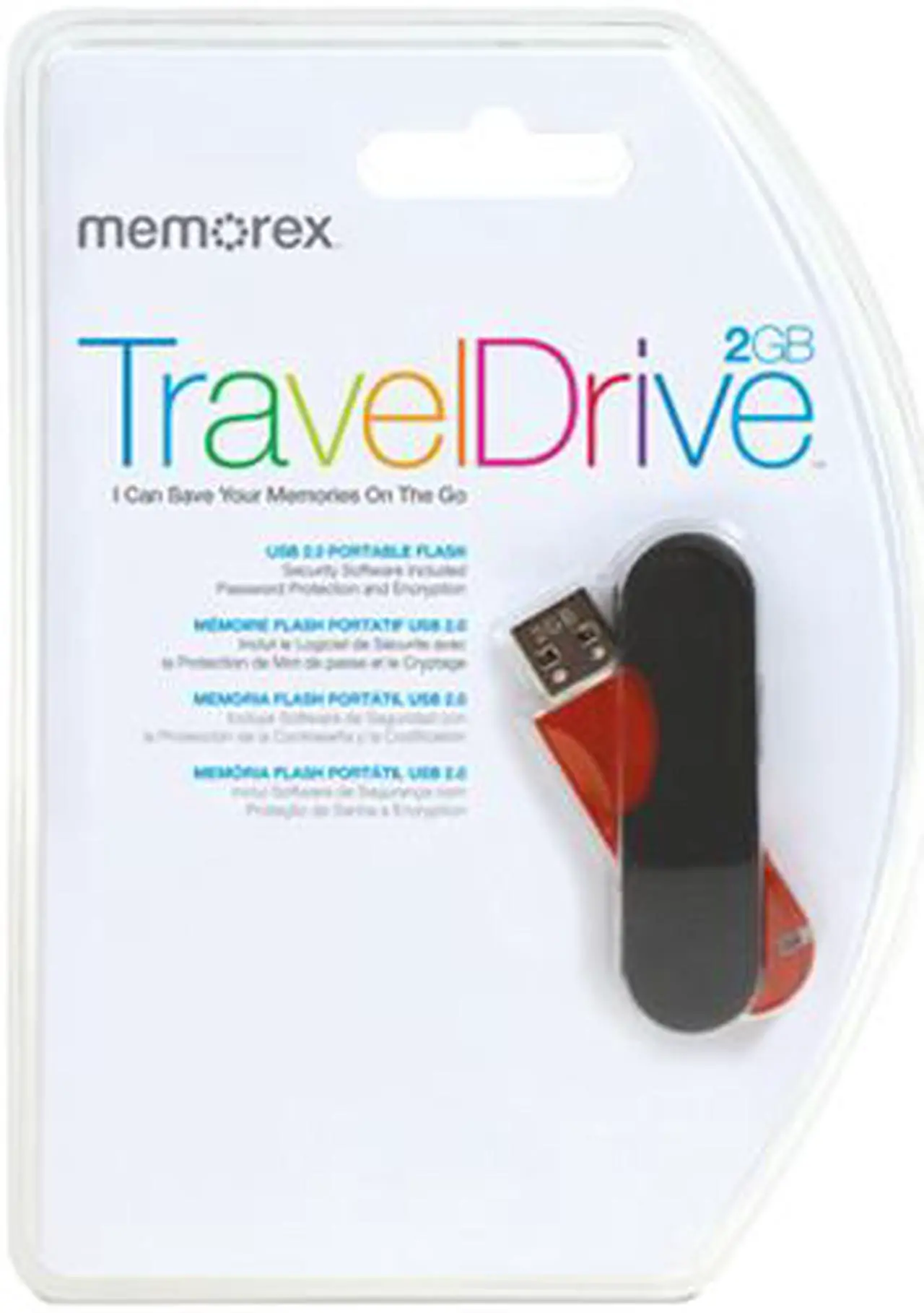 Memorex TravelDrive 2GB USB 2.0 Flash Drive - Newegg.com