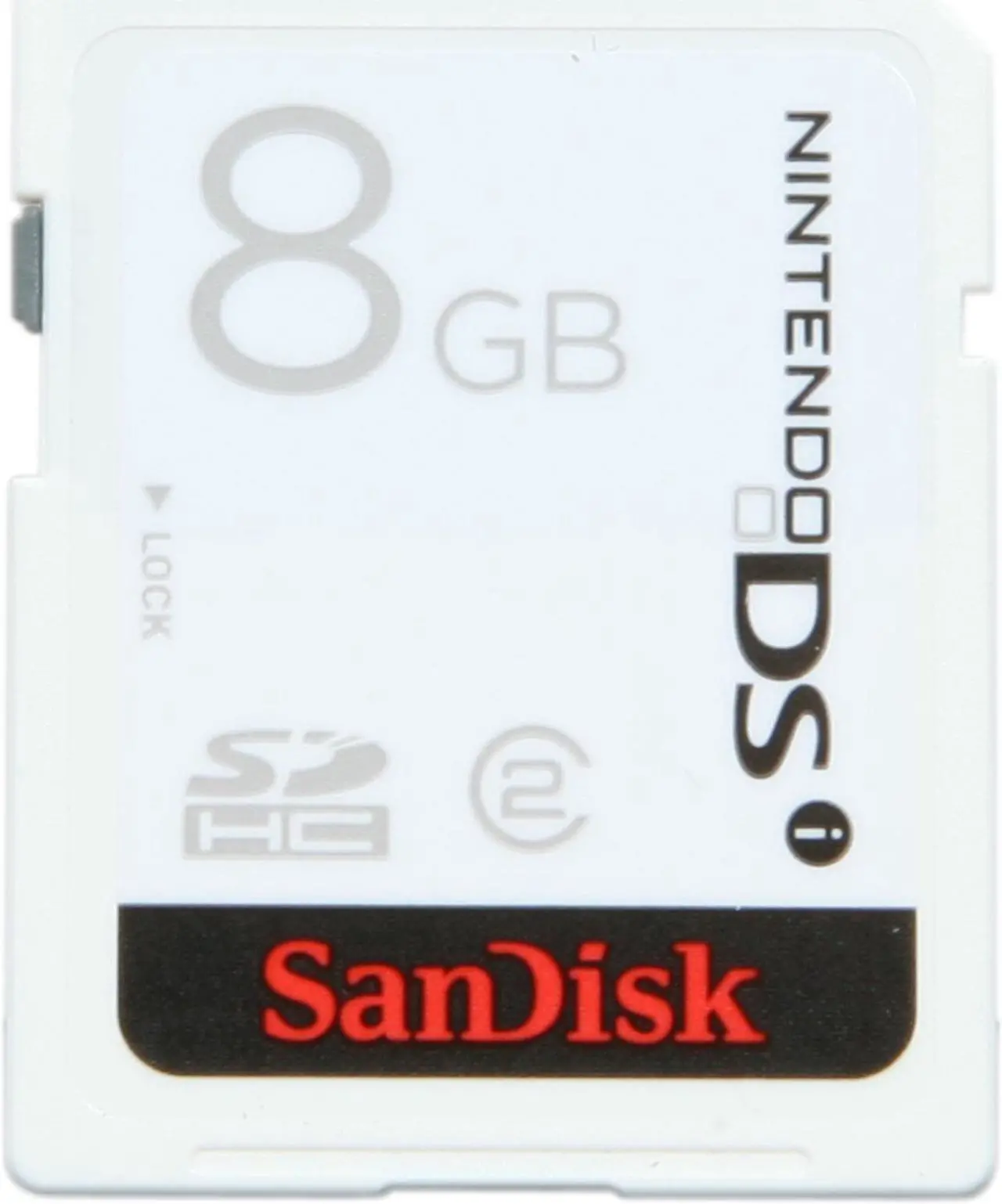 SanDisk 8GB Secure Digital High-Capacity (SDHC) Nintendo DSi Memory ...